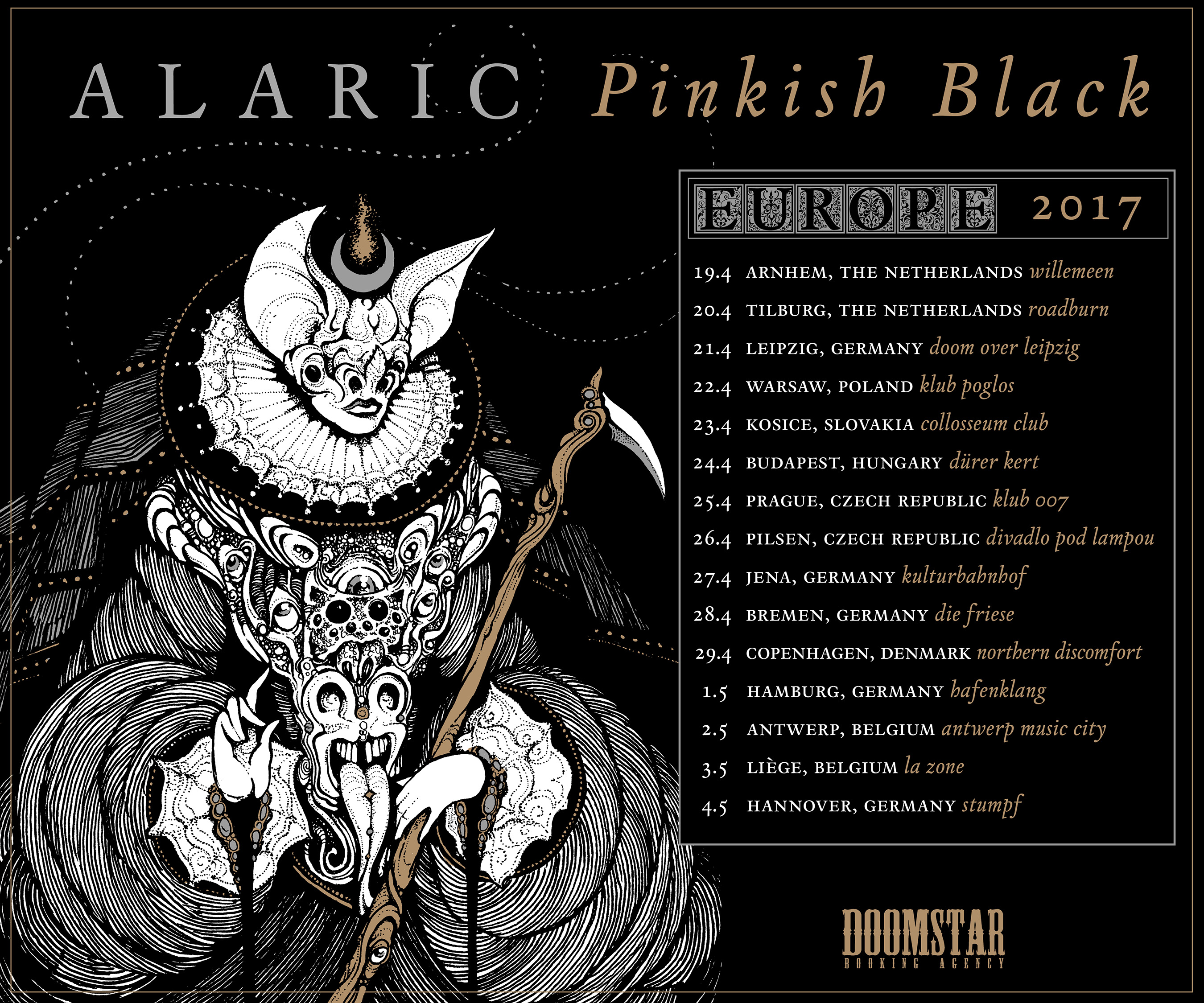 ALARIC: Dark Punk Collective’s European Tour On The Horizon; Trailer ...