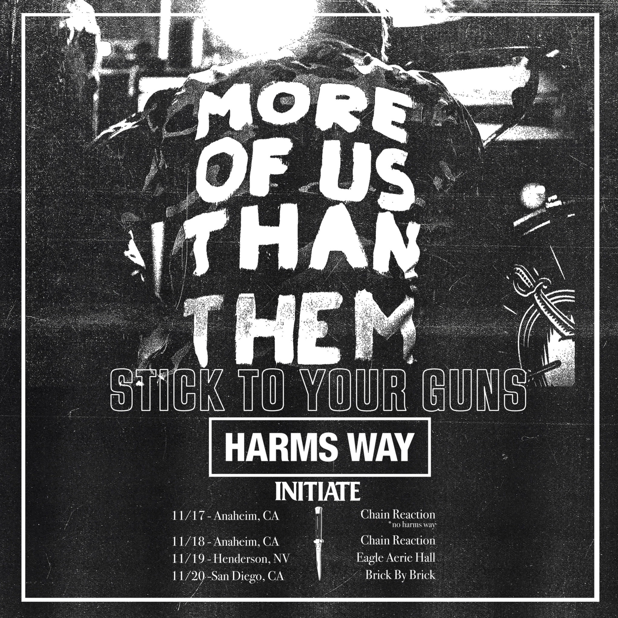 HARM’S WAY To Join Stick To Your Guns For Trio Of Shows In California ...