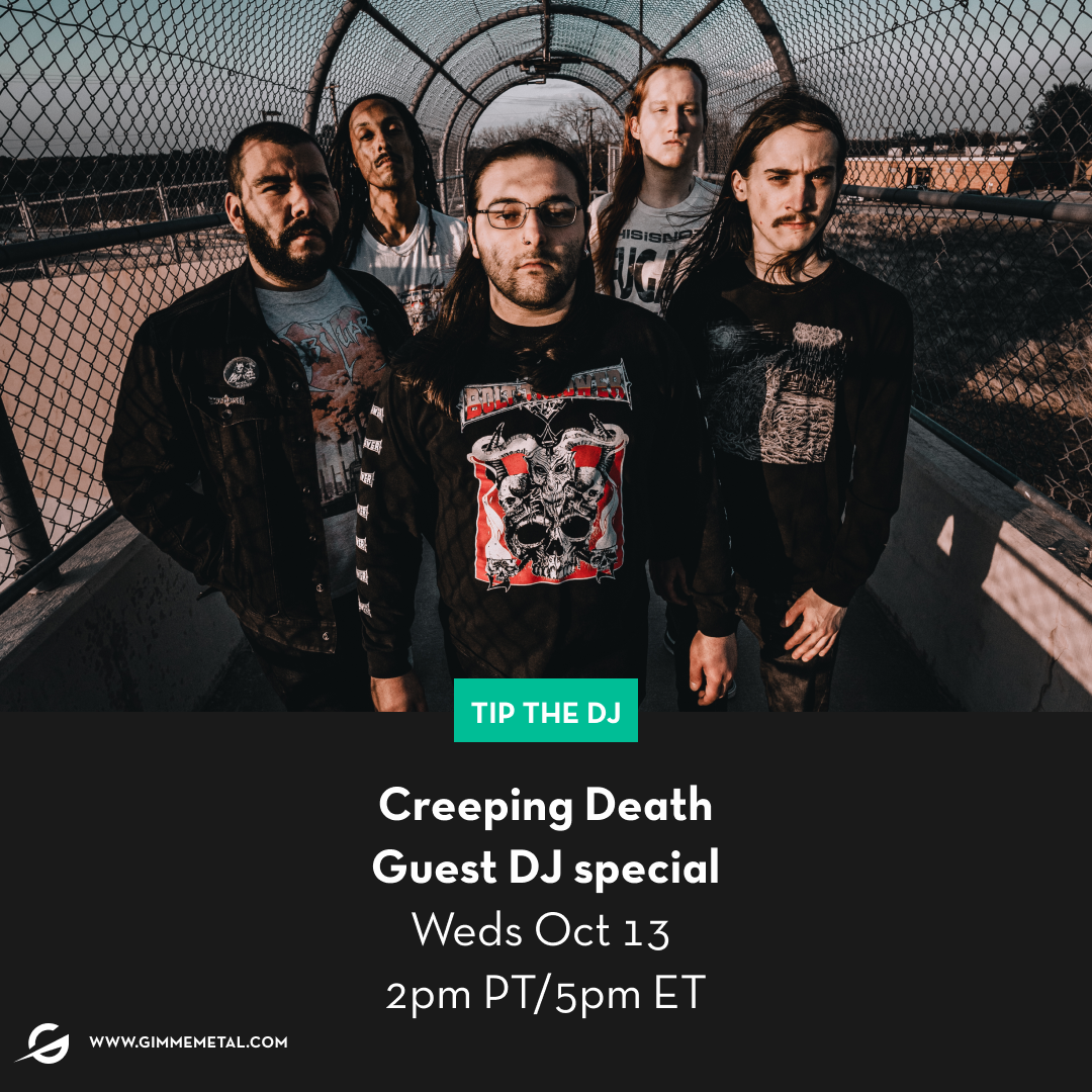 CREEPING DEATH To Host Gimme Metal Guest DJ Special This Wednesday; US ...