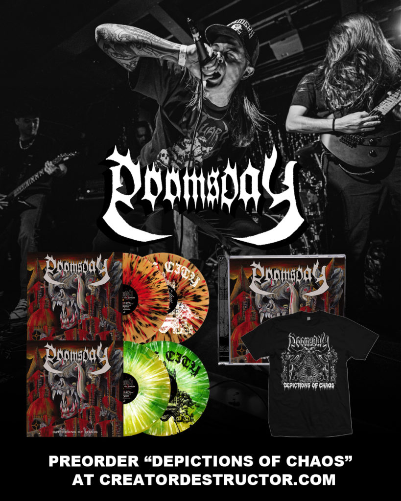 DOOMSDAY: MetalSucks Streams Depictions Of Chaos By Bay Area Crossover Sextet; Merciless New EP ...