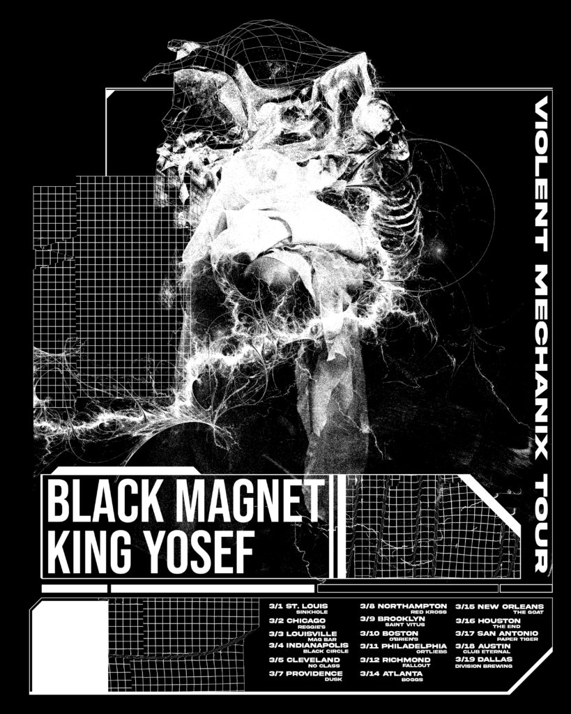 BLACK MAGNET: Industrial Metal Act Confirms Three-Week US Tour With ...