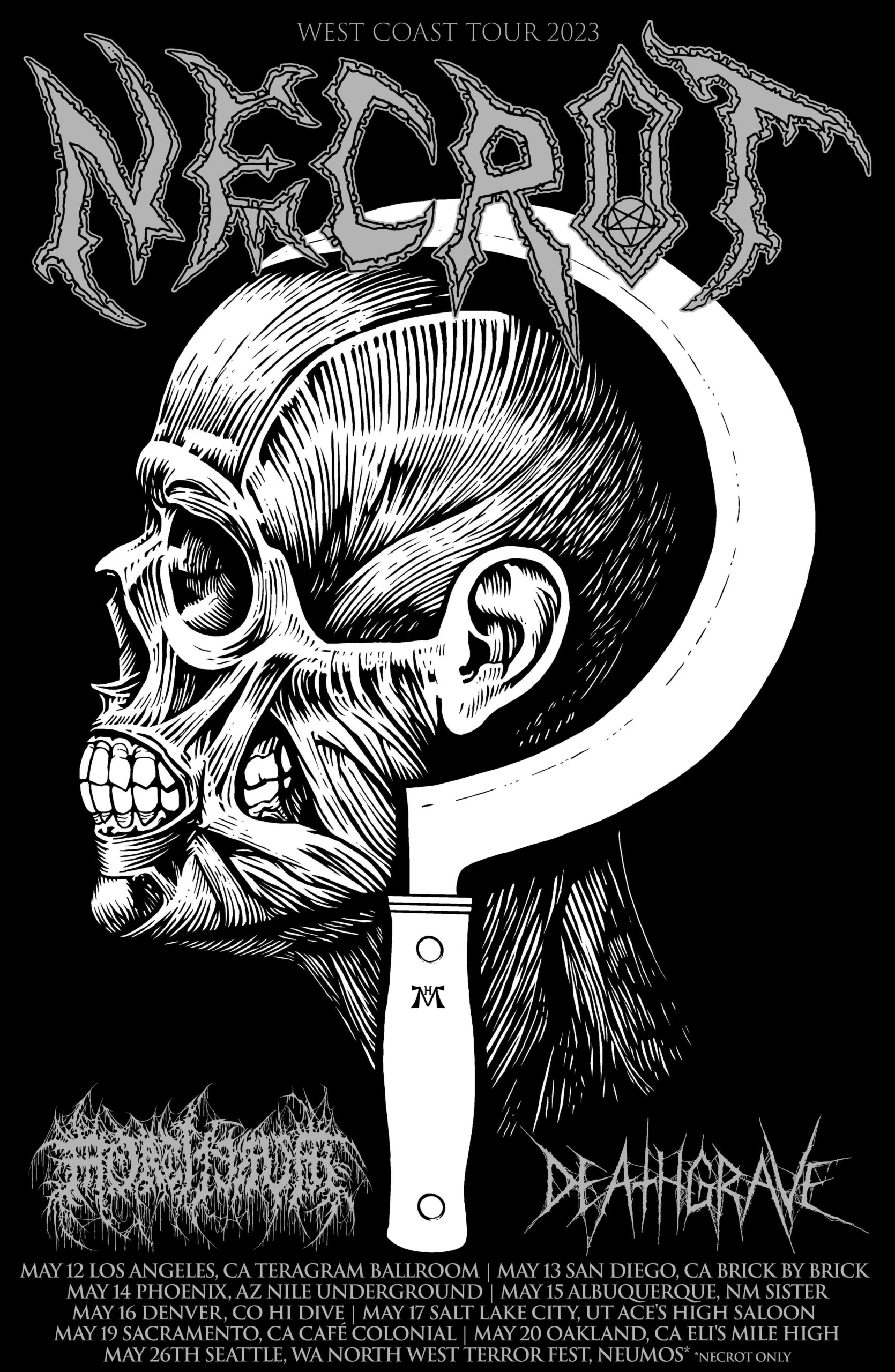 NECROT Announces US Headlining Dates This May; Band To Record New Full ...